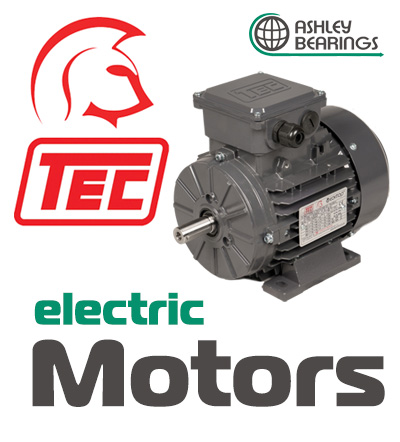 TEC electric motors, gearboxes & Inverters - Ashley Bearings Ltd