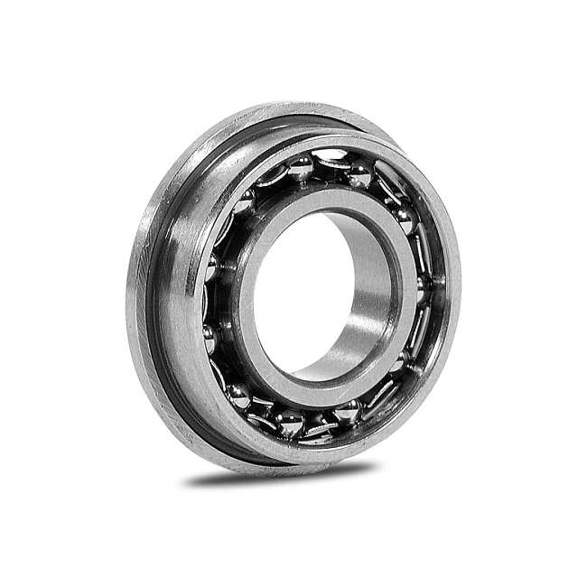 SF682 Budget Flanged Stainless Steel Open Miniature Ball Bearing 2mm x ...