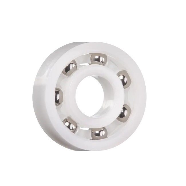 P6001-SB Plastic Open Ball Bearing (Stainless Steel Balls) 12mm x 28mm ...
