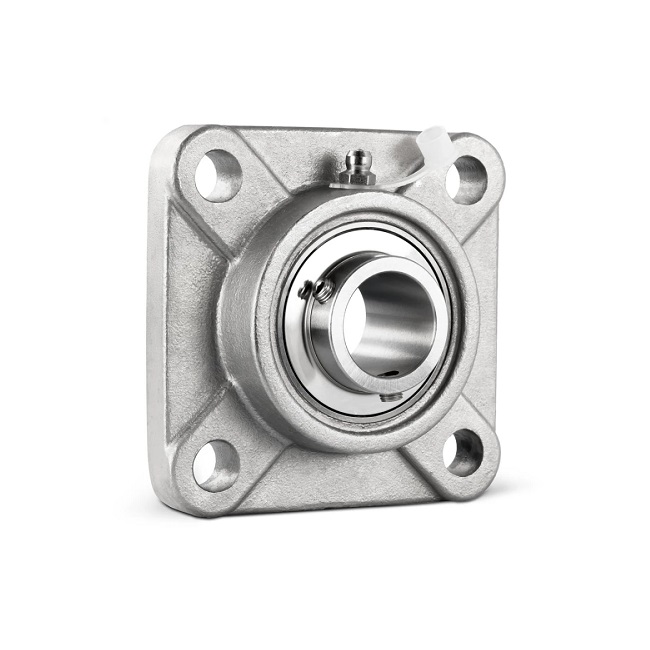 SSUCF203 17mm Stainless Steel 4-Bolt Flanged Bearing - Ashley Bearings Ltd
