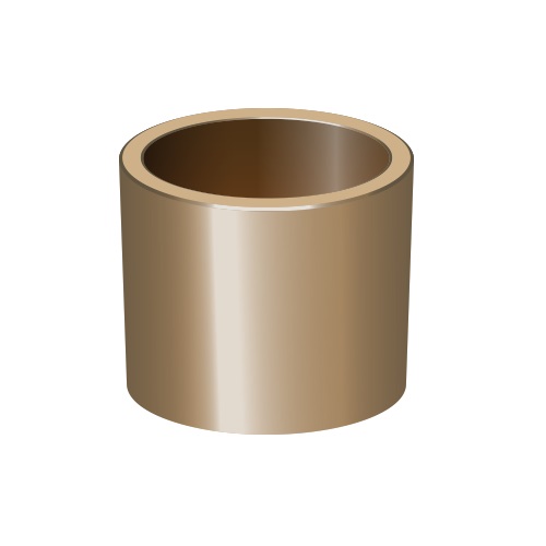 Plain Oilite Bushes (Metric) - Ashley Bearings Ltd