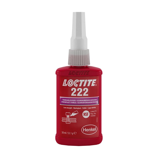 Loctite 222 x 250ml Low Strength Threadlocking Adhesive - Ashley ...