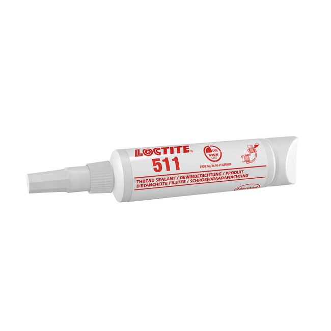 Loctite 511 x 50ml Low Strength Thread Sealant - Ashley Bearings Ltd