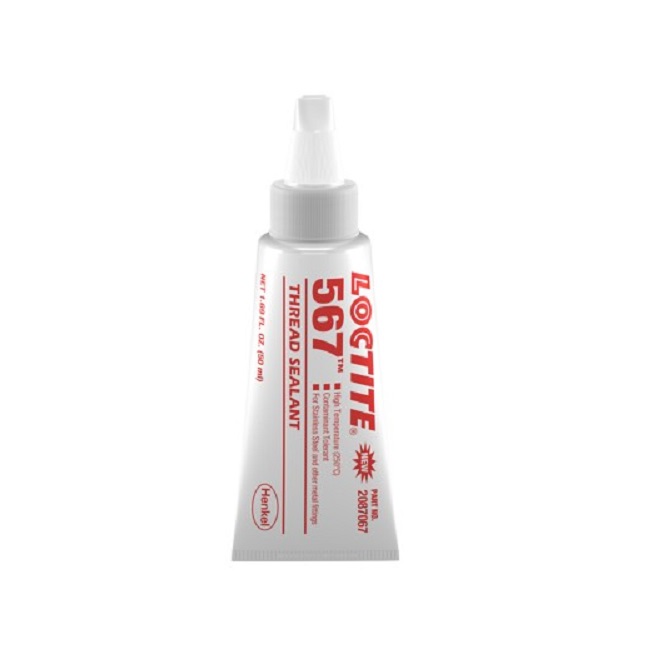 Loctite 567 x 250ml Low Strength Stainless Steel Thread Sealant ...