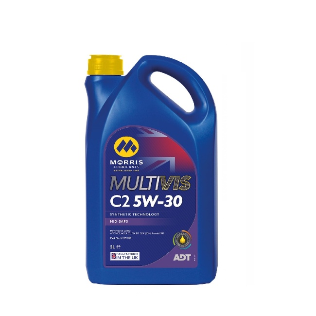 MORRIS Multivis ADT C2 5W-30 Automotive Engine Oil - Ashley Bearings Ltd