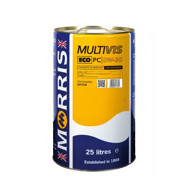 MORRIS Multivis ECO PC 0W-30 Automotive Engine Oil - 25 Litres - Ashley ...