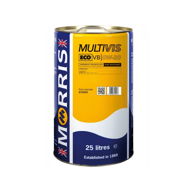MORRIS Multivis ECO VB 0W-20 Automotive Engine Oil - 25 Litres - Ashley ...