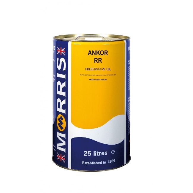 MORRIS Ankor RR Preservative Oil - 205 Litres - Ashley Bearings Ltd