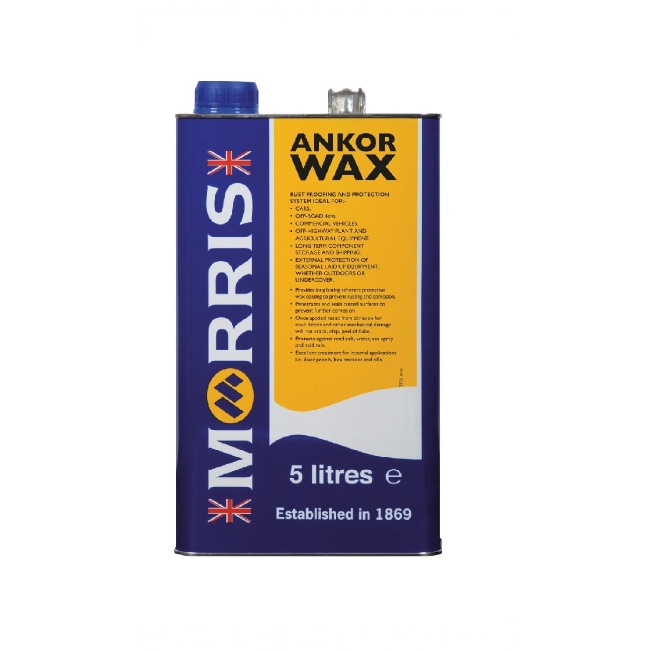 MORRIS Ankor Wax Preservative Fluid - 5 Litres - Pack of 4 - Ashley ...