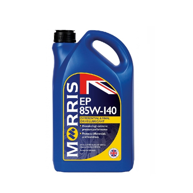 MORRIS EP 85W-140 Gear Oil GL5 - 5 Litres - Pack of 4 - Ashley Bearings Ltd