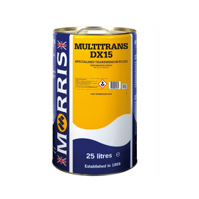MORRIS Multitrans DX15 Transmission Fluid - 25 Litres - Ashley Bearings Ltd