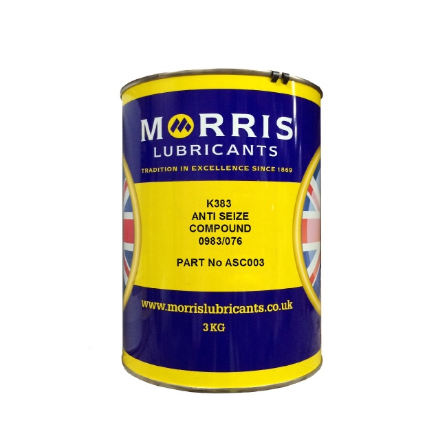 MORRIS K383 Copper Anti-Seize Grease - 3KG - Ashley Bearings Ltd