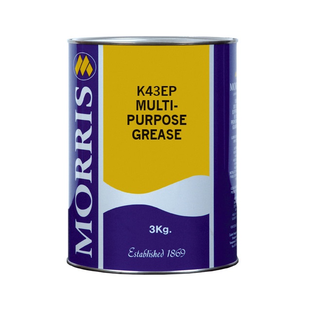 MORRIS K43EP Lithium Multi-Purpose Grease - 3KG - Ashley Bearings Ltd