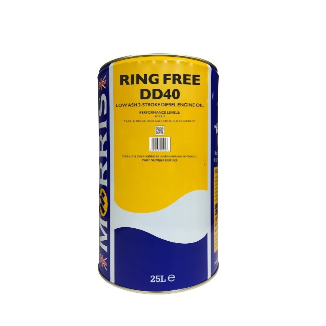 MORRIS Ring Free DD 40 2-Stroke Diesel Engine Oil - Ashley Bearings Ltd