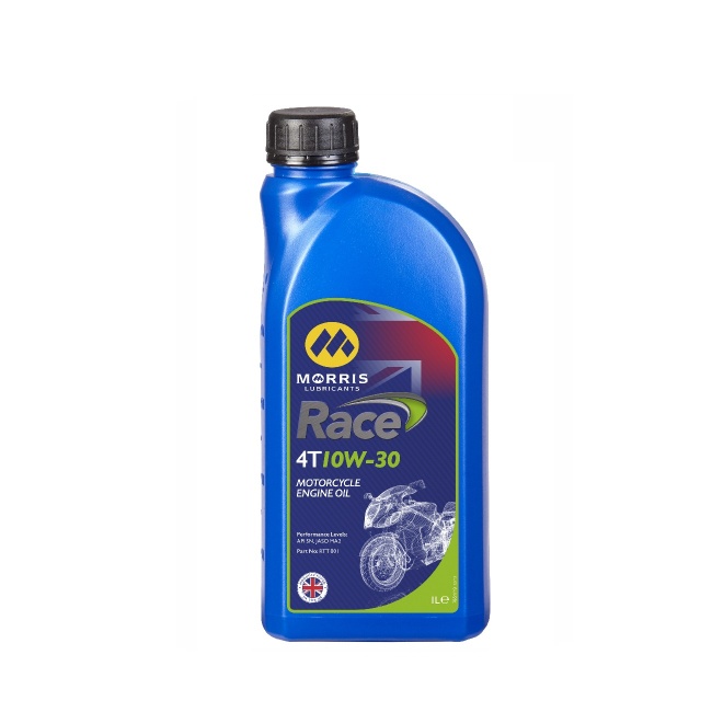 MORRIS Race 4T 10W-30 - 4 Stroke Motorcycle Engine Oil - 1 Litre - Pack ...