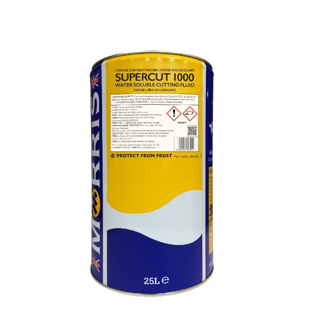 MORRIS Supercut 1000 Water Soluble Cutting Fluid - 25 Litres - Ashley ...