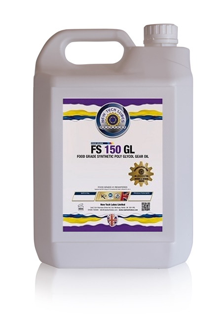 NTL FS 150 GL Food Safe Synthetic Gear Oil - 5 Litres - Ashley Bearings Ltd