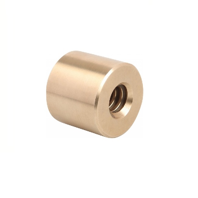 HBD20AR TR20x4 Right Hand HBD Round Bronze Trapezoidal Leadscrew Nut ...