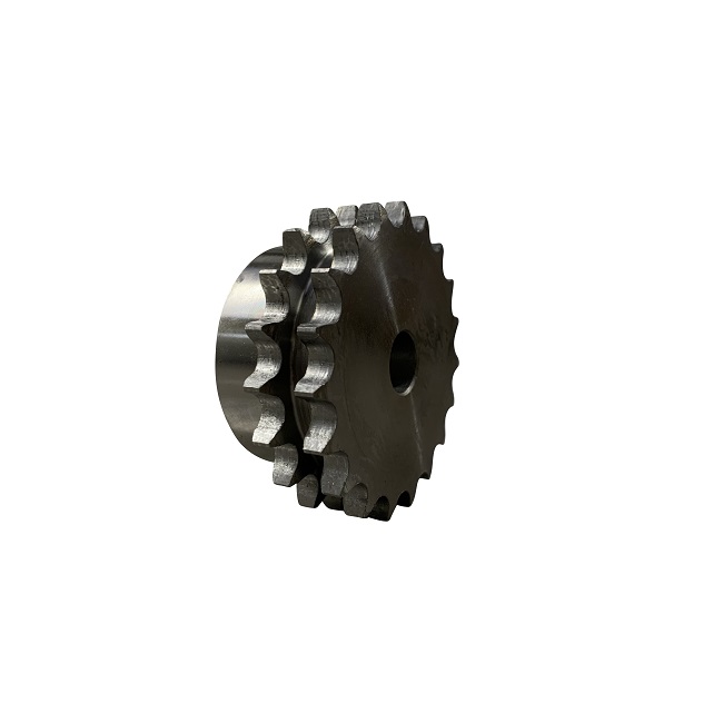 3DR18 - 06B2 Duplex Pilot Bore Sprocket - Ashley Bearings Ltd