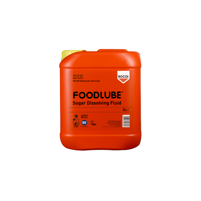 ROCOL 15116 Foodlube Sugar Dissolving Fluid 5L - Ashley Bearings Ltd