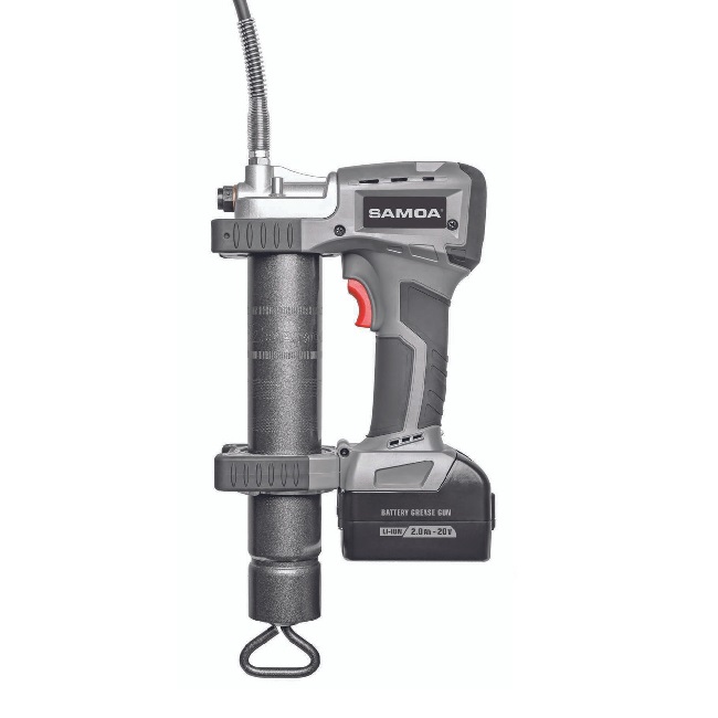 160500 SAMOA 20V Battery Operated Grease Gun with Carry Case & Charger ...