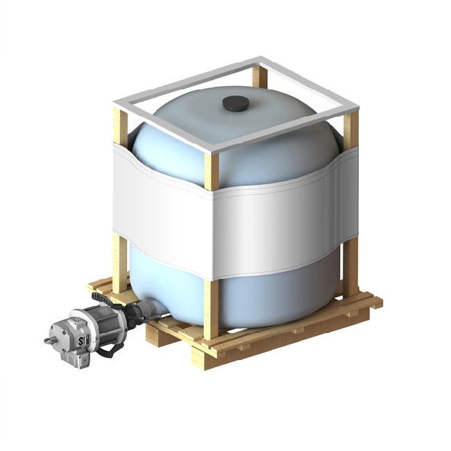 534741 SAMOA Pumpmaster 45 - 70:1 Ratio Air Operated Horizontally ...