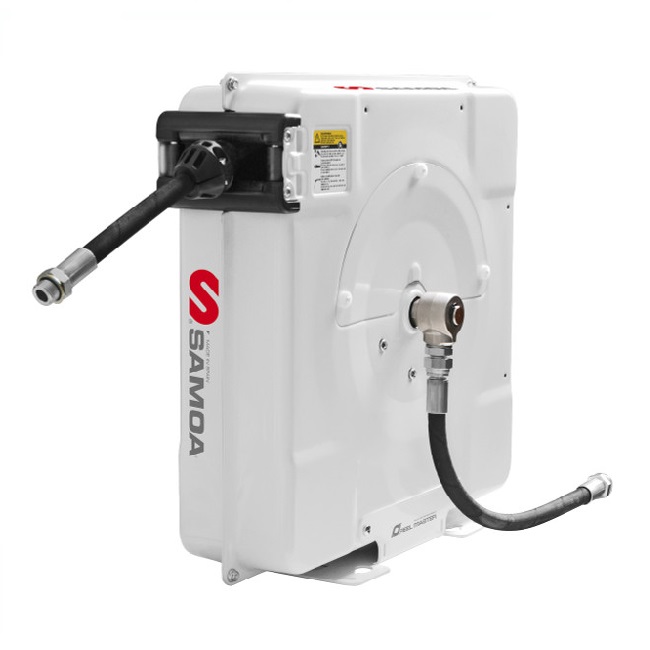 502151 SAMOA RM-12CLX Individually Enclosed Slim Hose Reel for Air ...