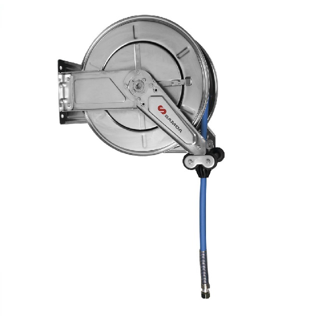 503120 SAMOA RM-12SS Stainless Steel Hose Reel for High Pressure Air ...
