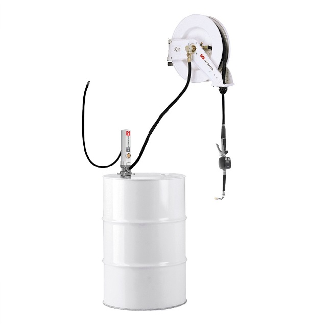 454600 SAMOA Pumpmaster 2 - 3:1 Ratio Air Operated Drum Bung Mounted ...