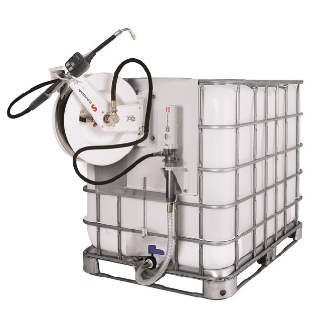 454697 SAMOA Pumpmaster 2 - 3:1 Ratio Air Operated Side Mounted Oil ...