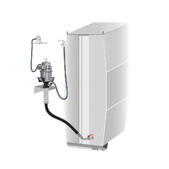 539631 SAMOA Pumpmaster 45 - 6:1 Ratio Wall Mounted Oil Pump ...