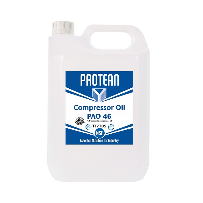 PROTEAN Compressor Oil PAO 46 5L - TF7705 - Ashley Bearings Ltd