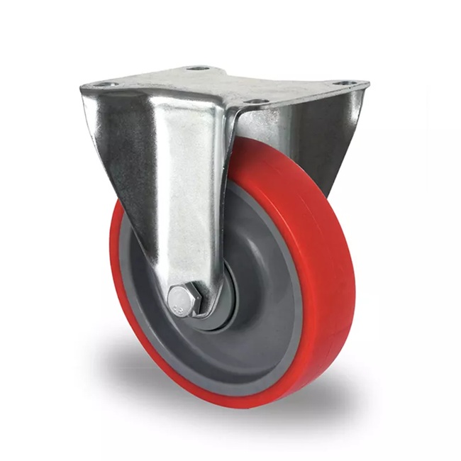 FBP22WC100N0N0P0N 100mm Nylon Fixed Castor - Plain Bearing - Ashley ...